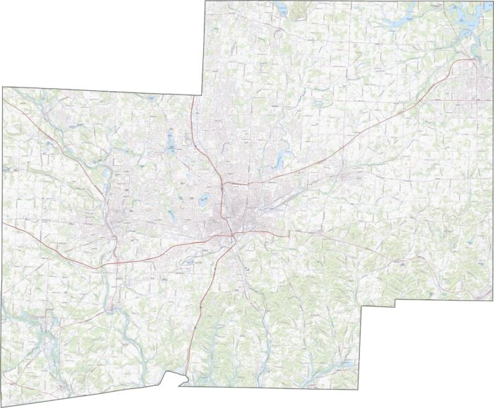 Stark County Map, Ohio - US County Maps