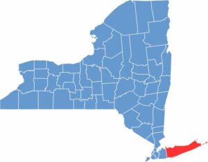 Suffolk County Map, New York - US County Maps