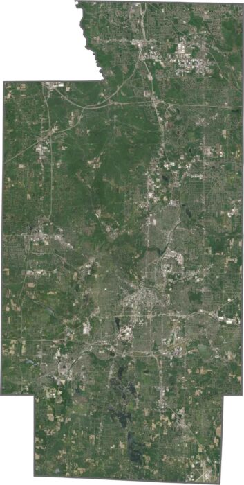 Summit County Map, Ohio - US County Maps