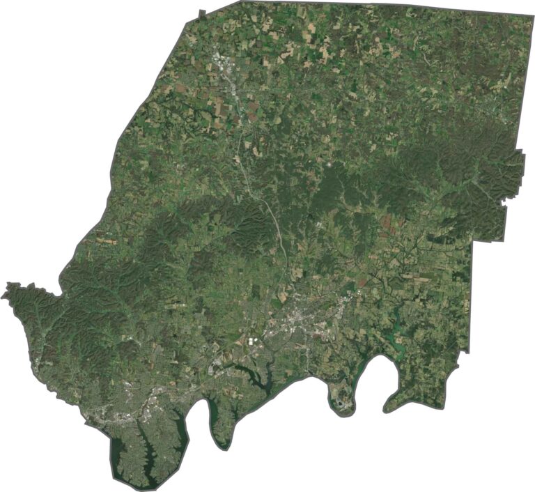 Sumner County Map, Tennessee - US County Maps