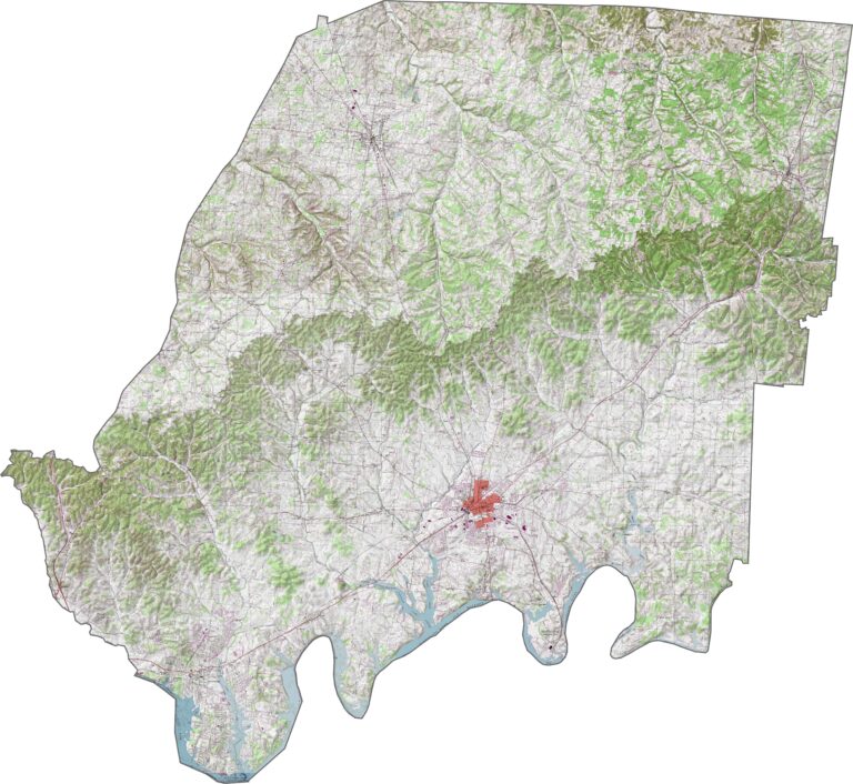 Sumner County Map, Tennessee - US County Maps