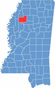 Tallahatchie County Map, Mississippi - US County Maps