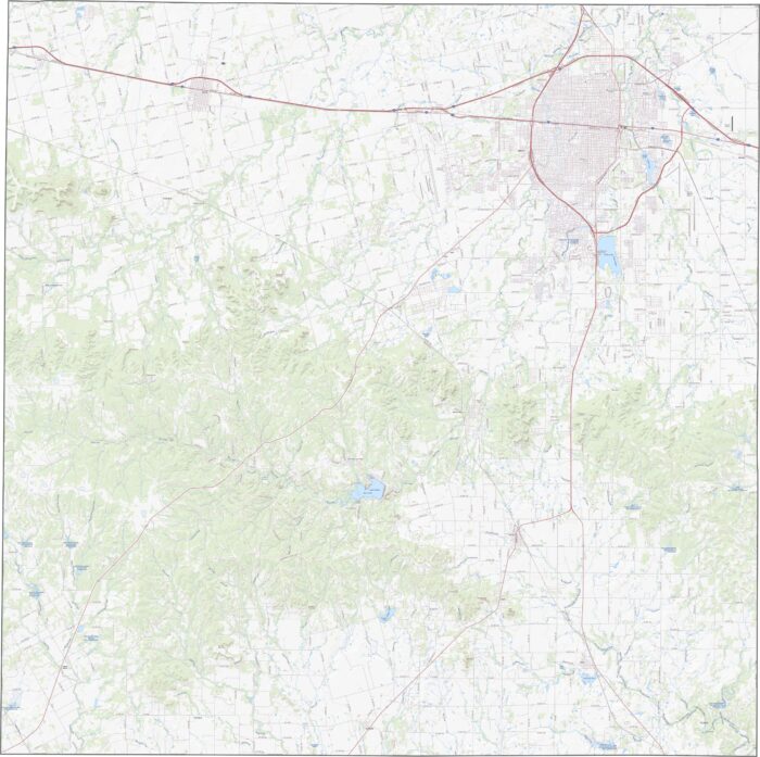 Taylor County Map, Texas - US County Maps