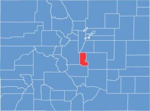 Teller County Map, Colorado - US County Maps