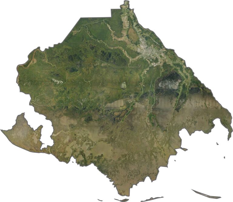 Terrebonne Parish Map, Louisiana - US County Maps