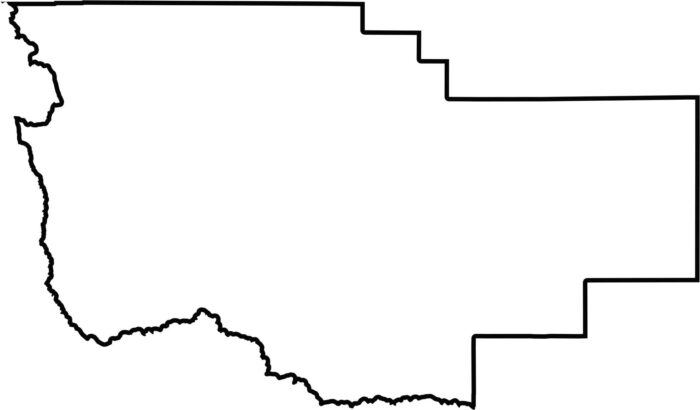 Teton County Map, Montana - US County Maps