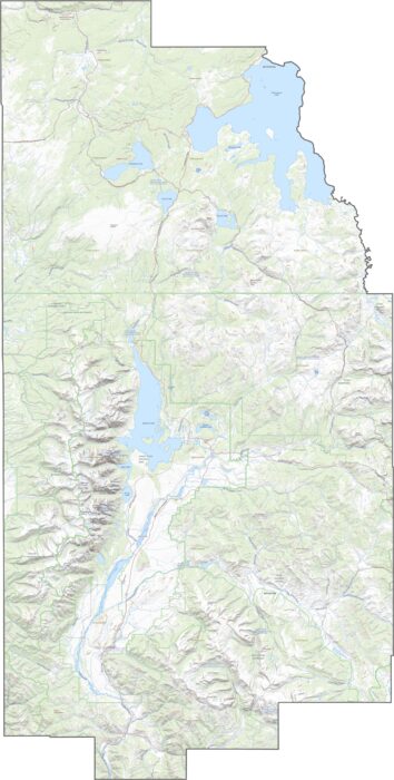 Teton County Map, Wyoming - US County Maps