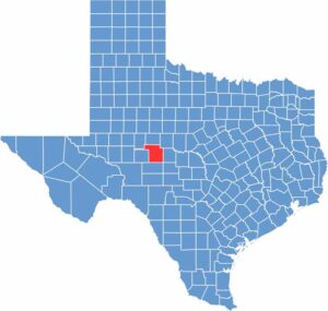 Tom Green County Map, Texas - US County Maps