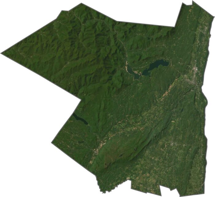 Ulster County Map, New York - US County Maps