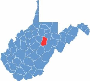 Upshur County Map, West Virginia - US County Maps
