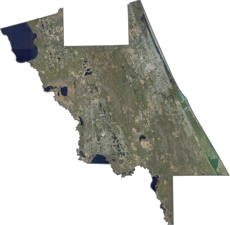 Volusia County Map, Florida - US County Maps