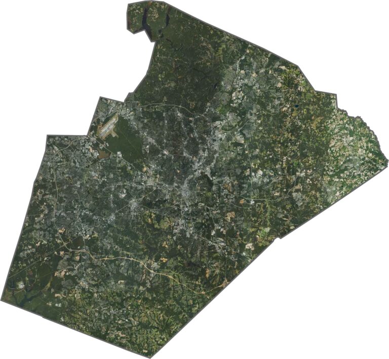 Wake County Map, North Carolina - US County Maps