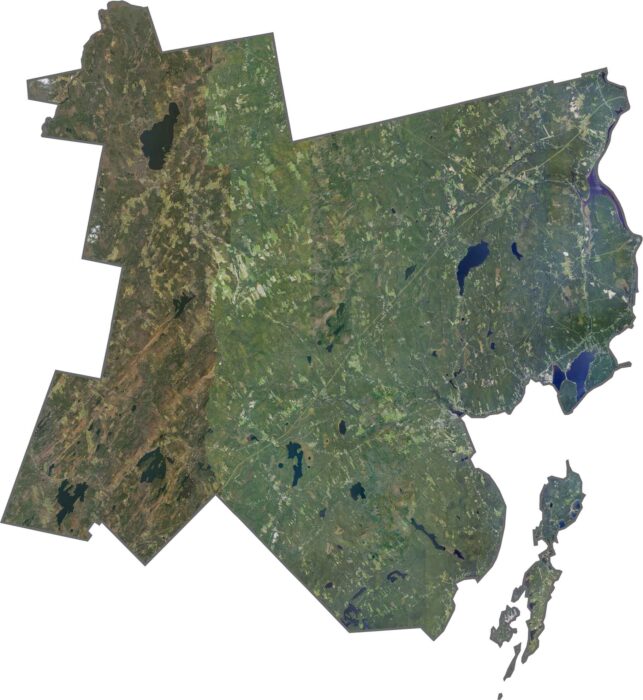 Waldo County Map, Maine - US County Maps