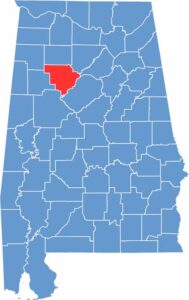 Walker County Map, Alabama - US County Maps