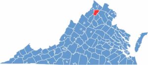 Warren County Map, Virginia - US County Maps