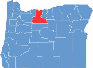 Wasco County Map, Oregon - US County Maps