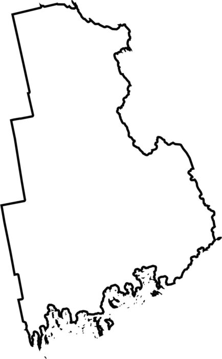 Washington County Map, Maine - US County Maps