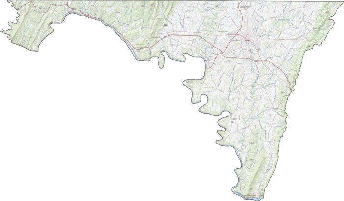 Washington County Map, Maryland - US County Maps