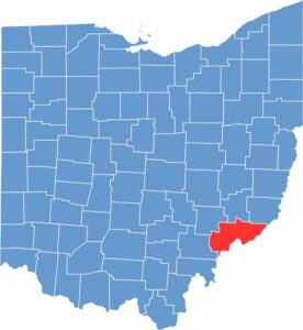 Washington County Map, Ohio - US County Maps