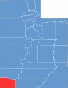 Washington County Map, Utah - US County Maps