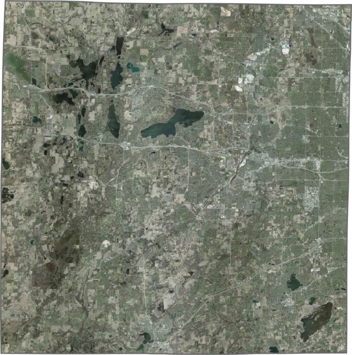 Waukesha County Map, Wisconsin - US County Maps
