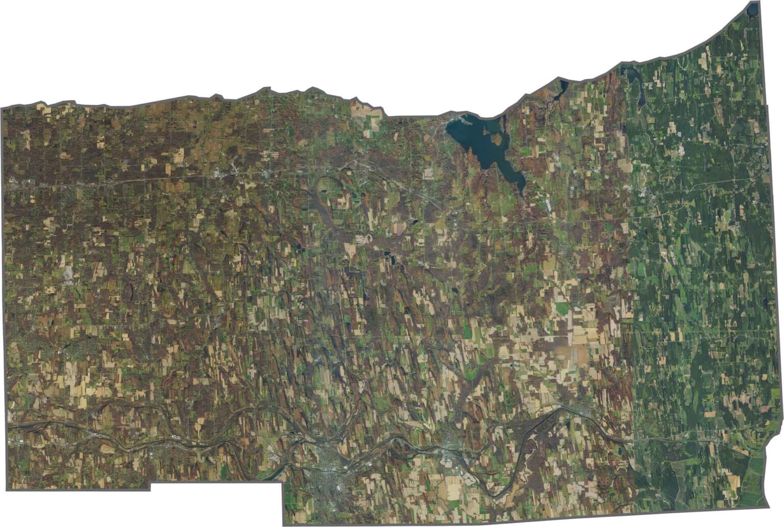 Wayne County Map, New York - US County Maps