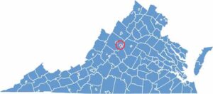 Waynesboro City Map, Virginia - US County Maps