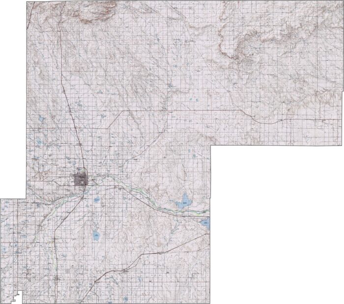 Weld County Map, Colorado - US County Maps