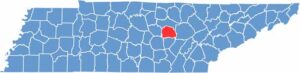 White County Map, Tennessee - US County Maps