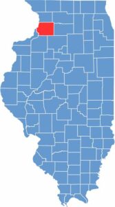 Whiteside County Map, Illinois - US County Maps