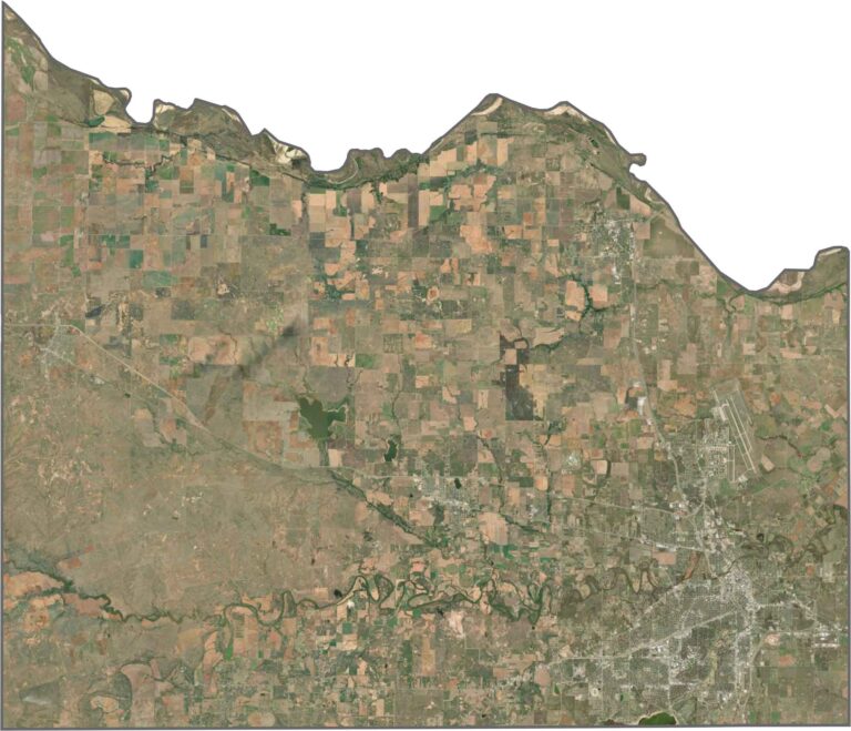 Wichita County Map, Texas - US County Maps