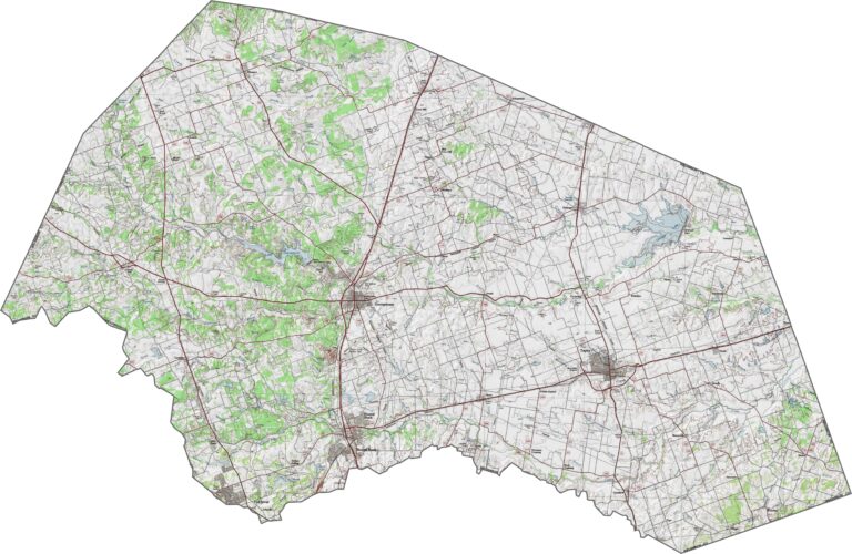 Williamson County Map, Texas - US County Maps