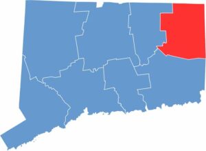 Windham County Map, Connecticut - US County Maps