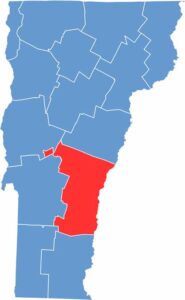 Windsor County Map, Vermont - US County Maps