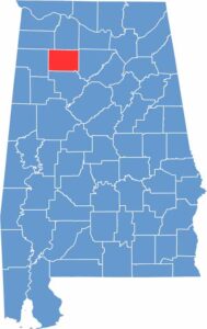Winston County Map, Alabama - US County Maps