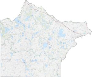 Wright County Map, Minnesota - US County Maps